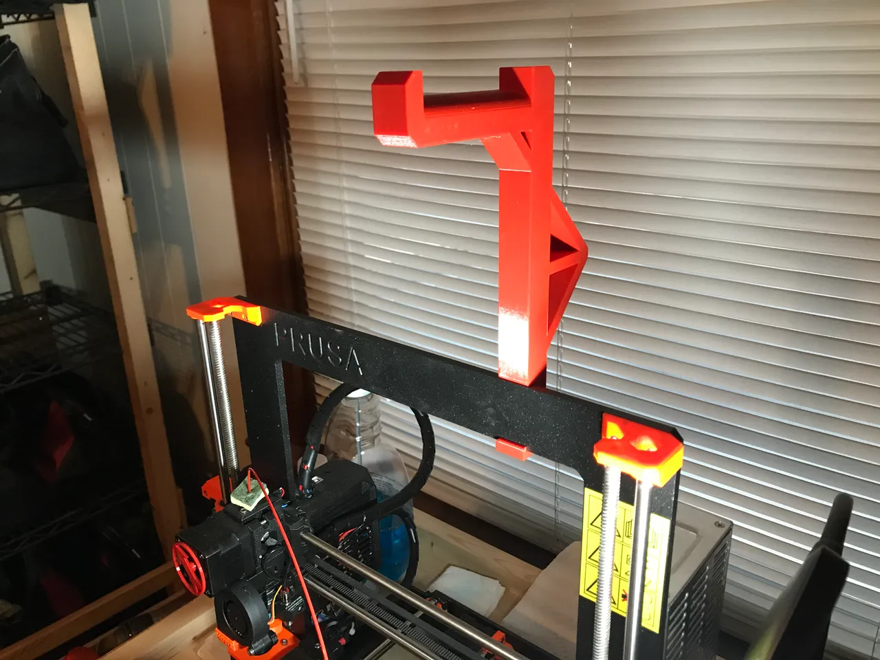 Inline Non Interfering Filament Spool Holder MK3/S/+ by jimmyD30 ...