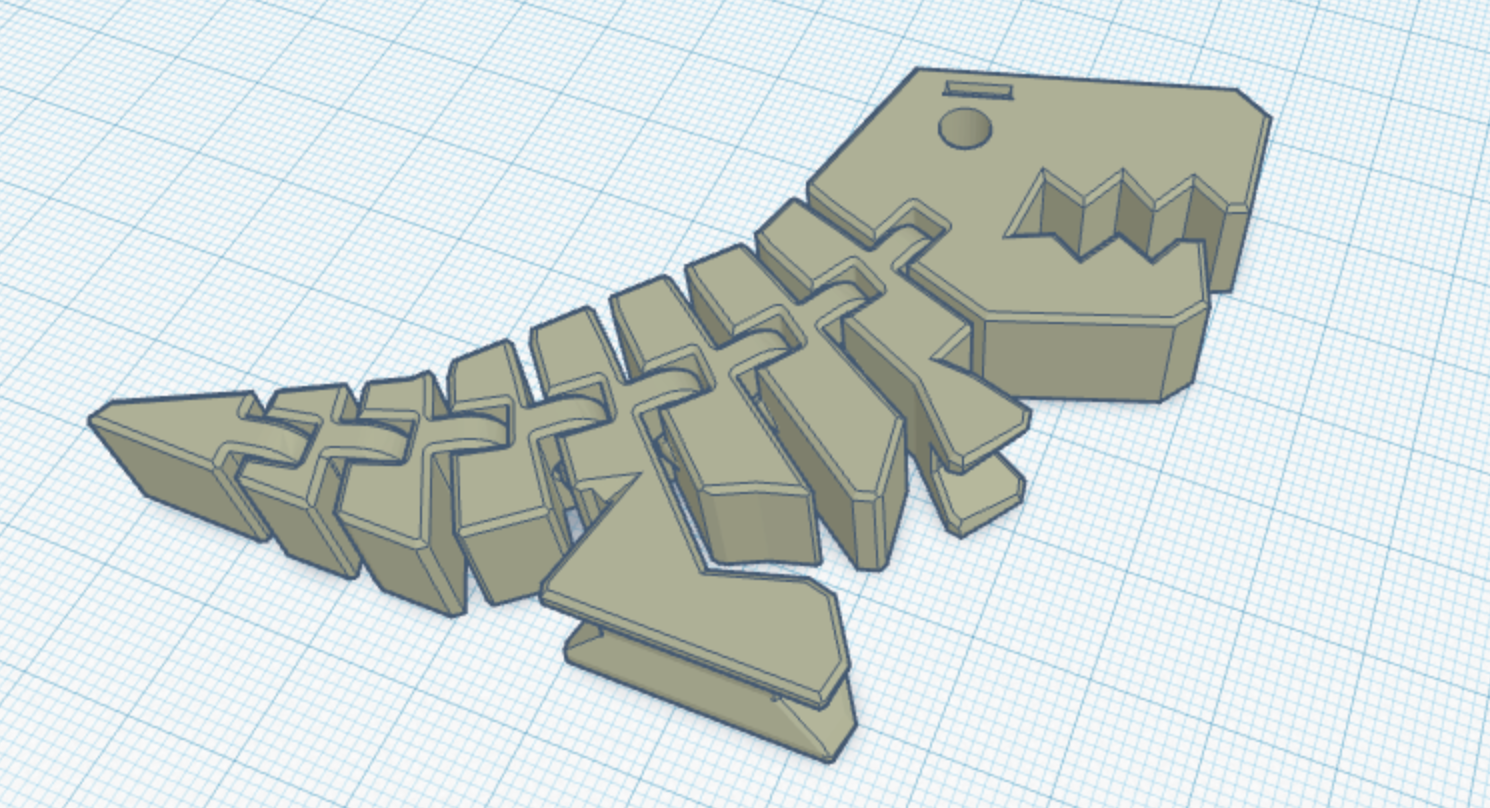 Flexi-Rex-improved by NinjaSon | Download free STL model | Printables.com