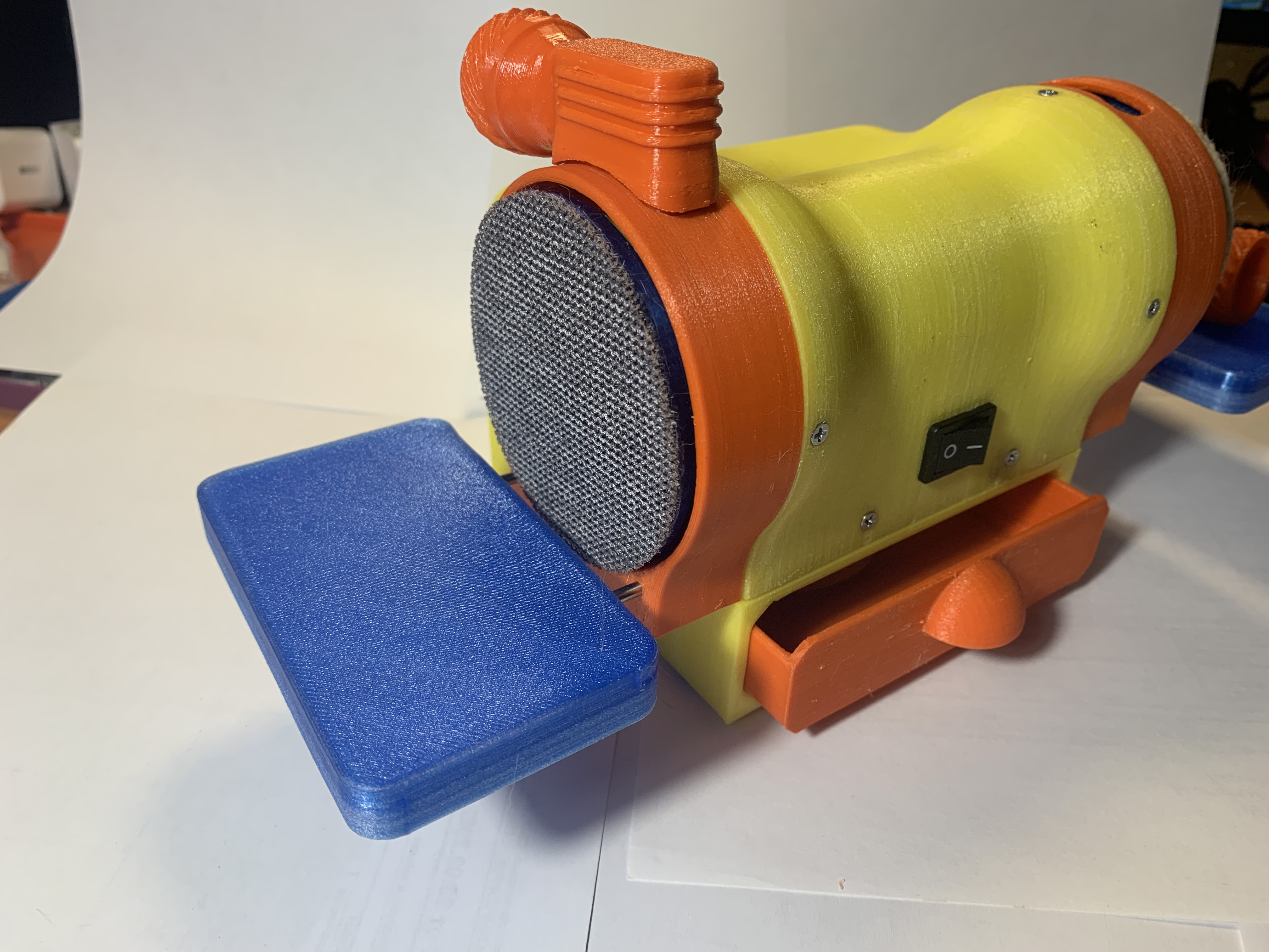 Disc grinder D75 mm x 2 and diamond discs up to D80 mm x 2 by ...