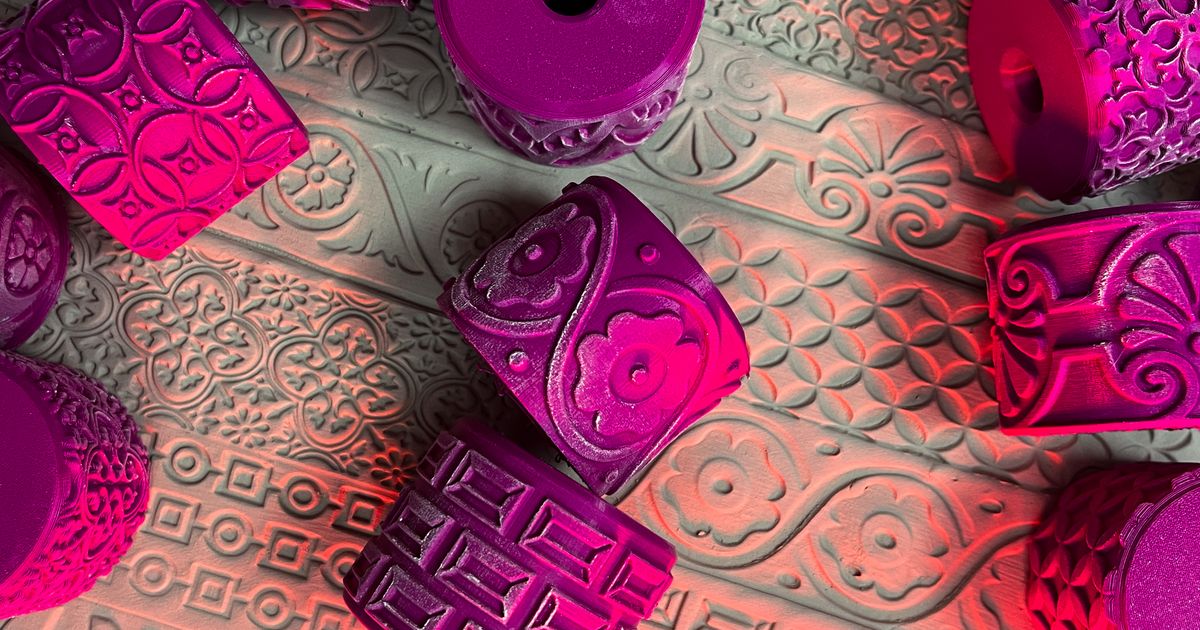 Texture Rollers — Renaissance Patterns by 3Demon's Texture Rollers ...
