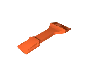 Two-Sided Ice&Snow Scraper by Rustam | Download free STL model ...