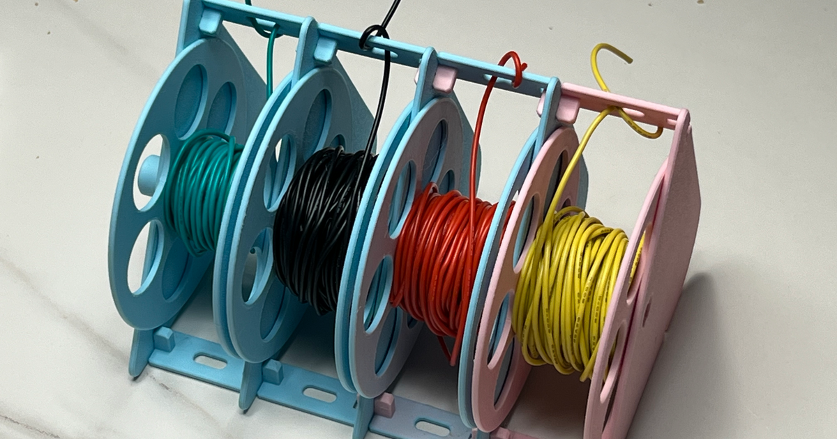 Scalable Multi Wire Spool System by SamuelCui | Download free STL model ...
