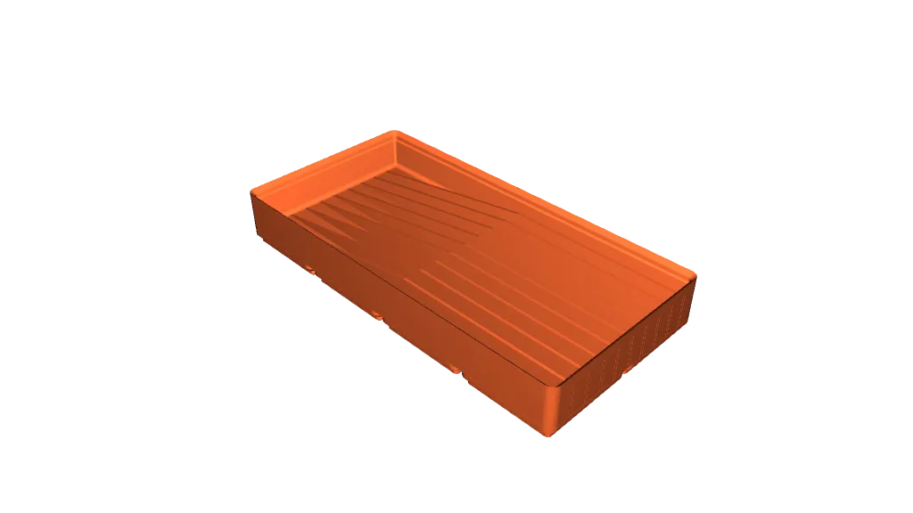 Gridfinity Tweezer Box - Angled Entry by kvn5x4 | Download free STL ...