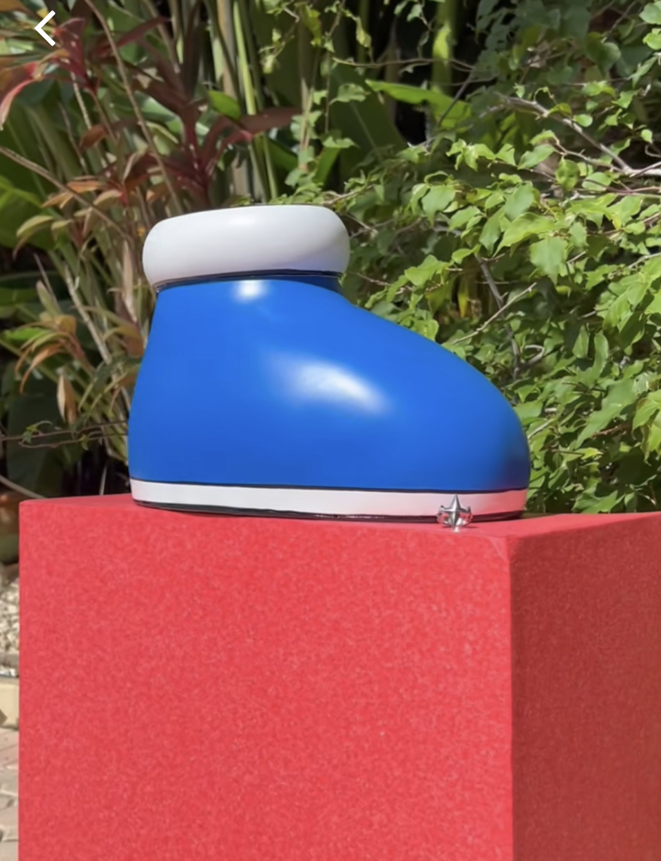 shoe version of the big red boots from mschf by Christian Gray ...