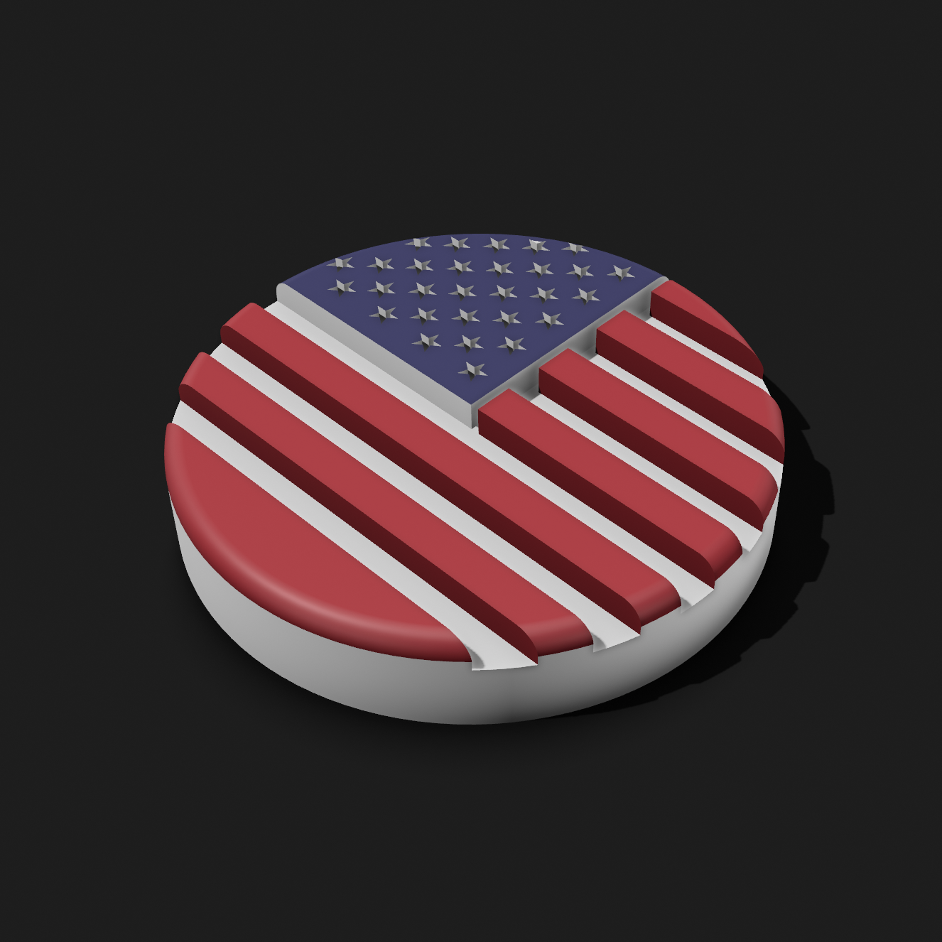 Multiple Shapes 3D USA Flag | Flag of the United States in 3D | USA ...