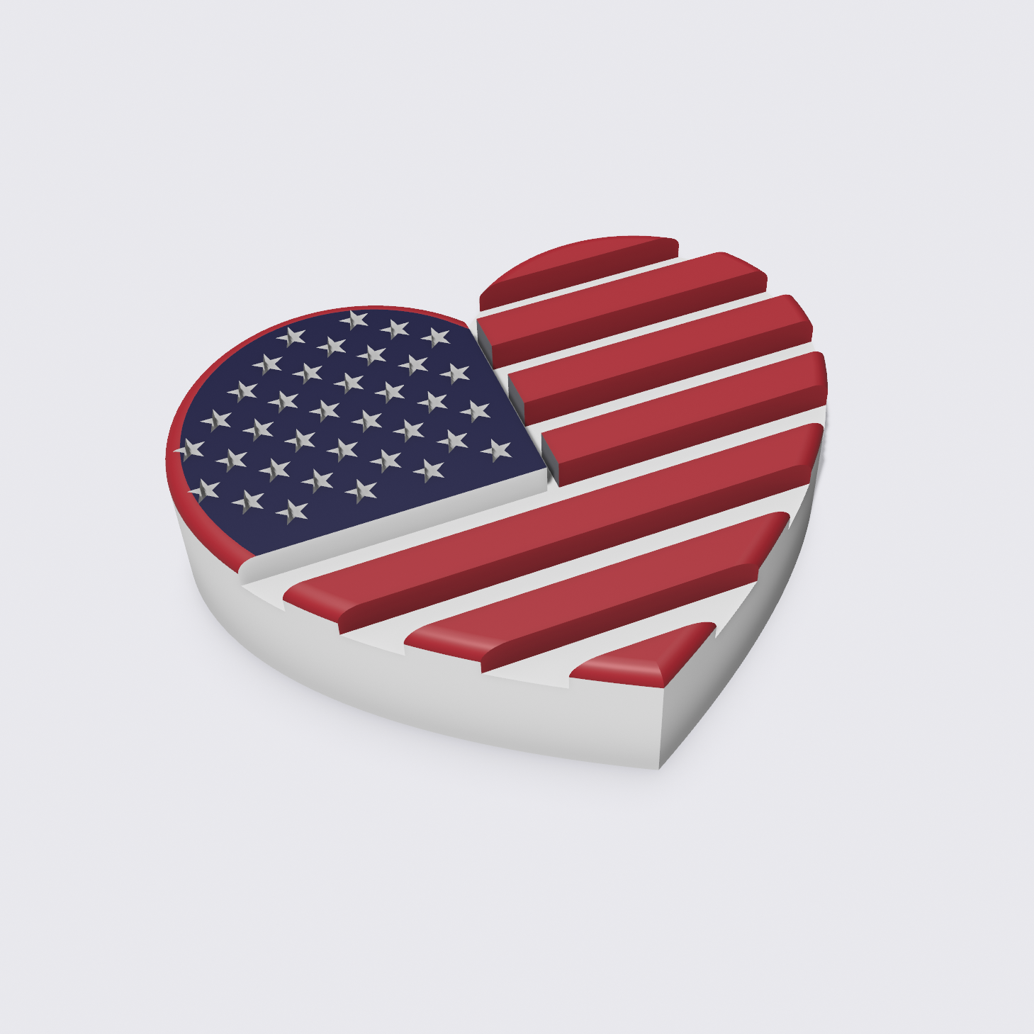 Multiple Shapes 3D USA Flag | Flag of the United States in 3D | USA ...