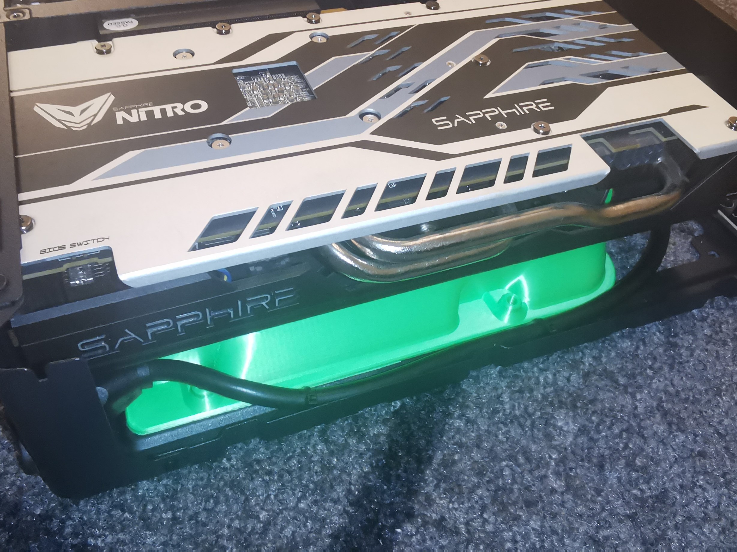 Node 202 / Nitro+ RX 580 Fan Duct by suit | Download free STL model ...