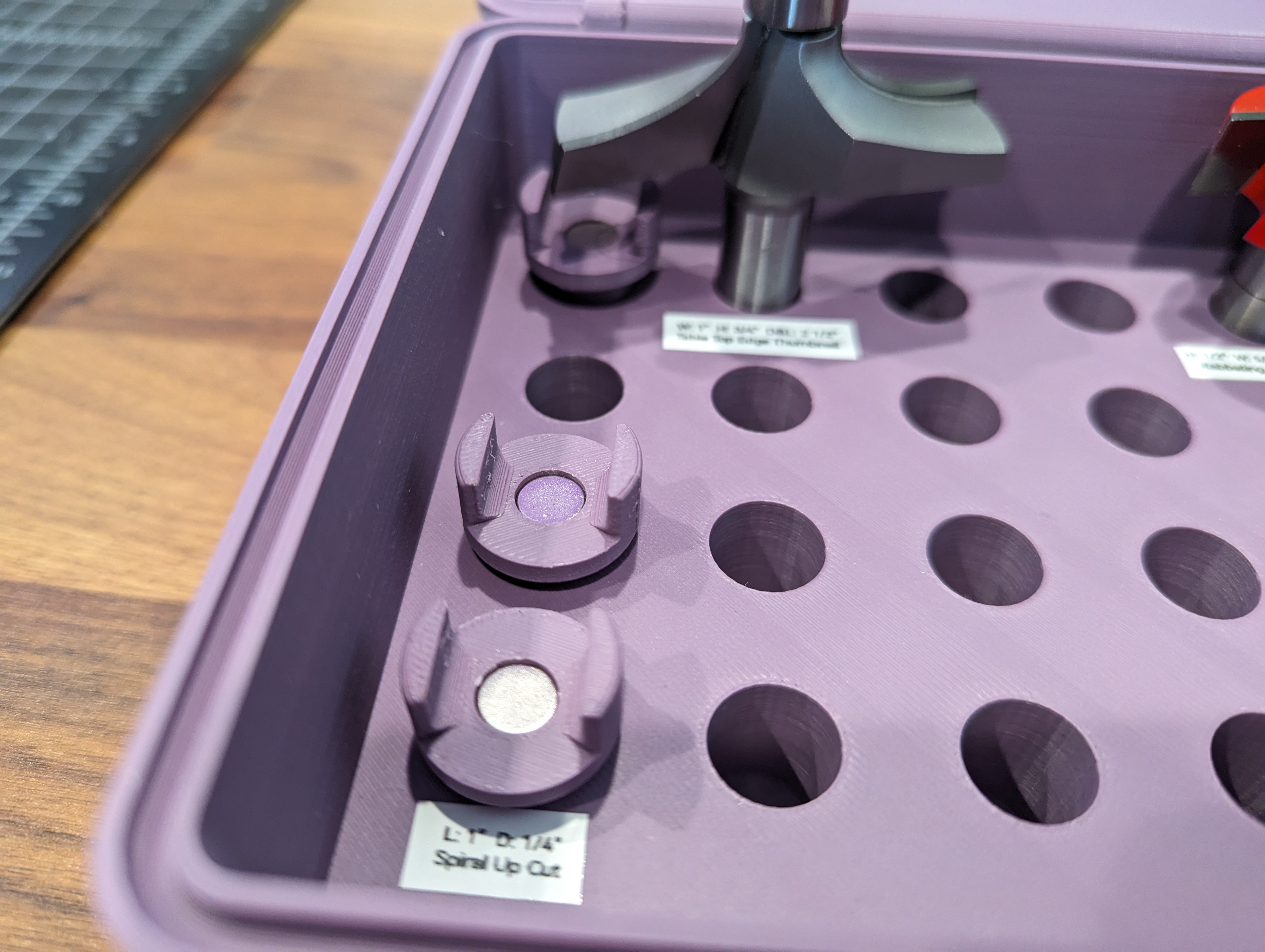 1/2" Router Bit Box by mathewsamuel | Download free STL model ...