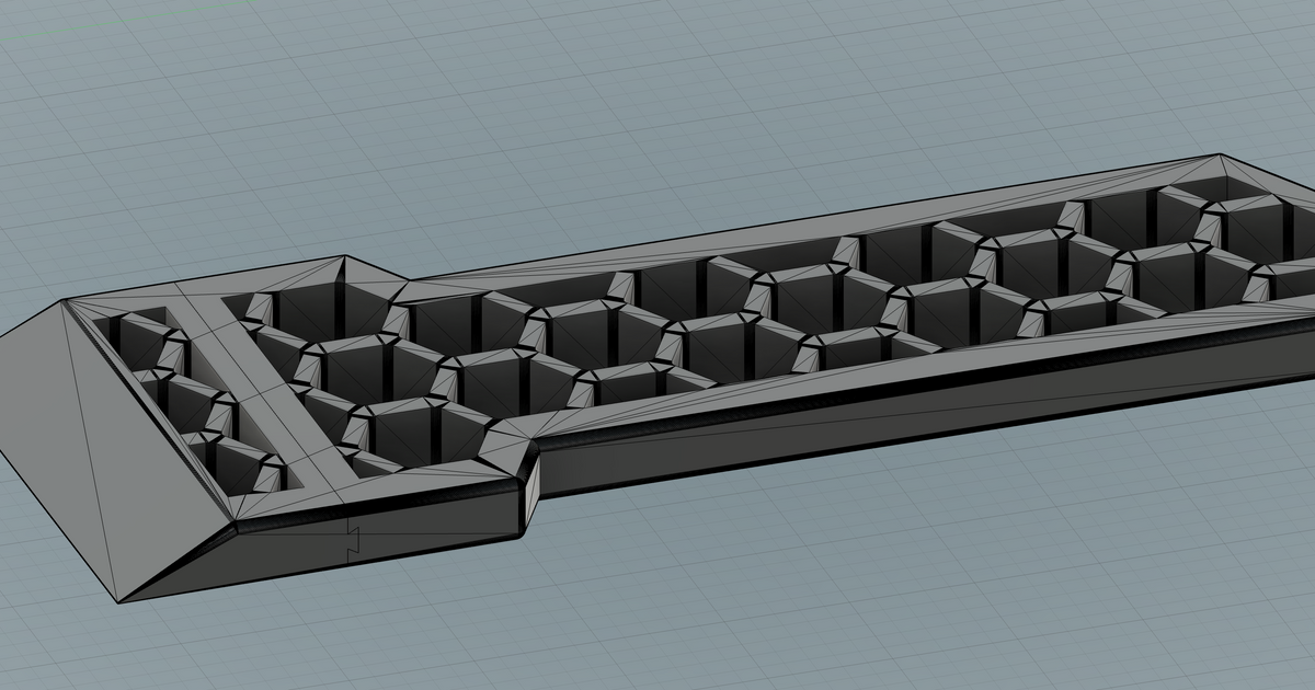 HexScraper Modular - Printbed scraper modular by Daniel | Download free STL model | Printables.com