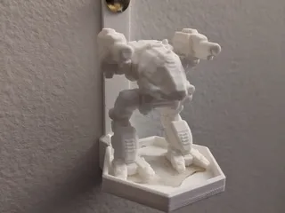 Battletech Miniature Wall Display by Tech1381 | Download free STL model ...