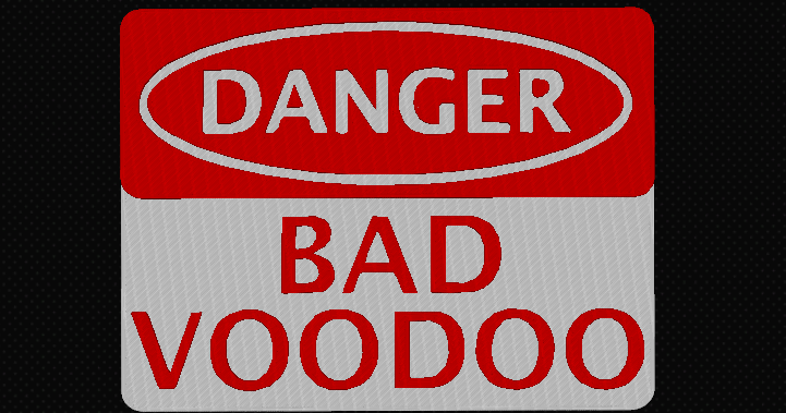 Bad Voodoo sign por Luther | Descargar modelo STL gratuito | Printables.com