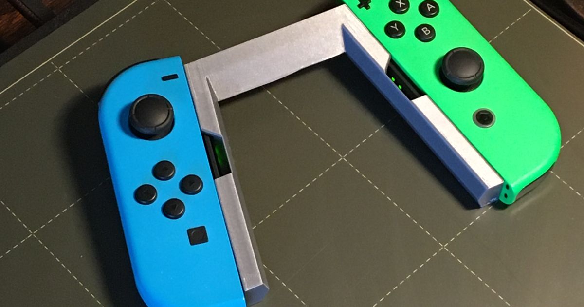 Nintendo Switch Controller Grip by Marcopolo1613 | Download free STL ...