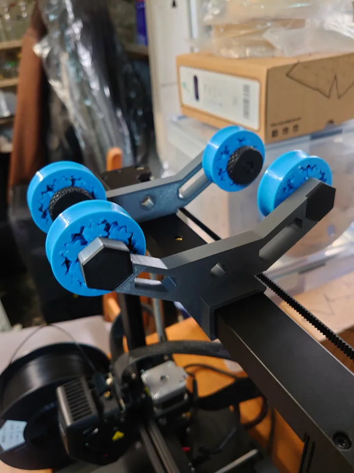 Filament Spool Holder Ender-3 V3 SE by HappyPaddy | Download free STL ...