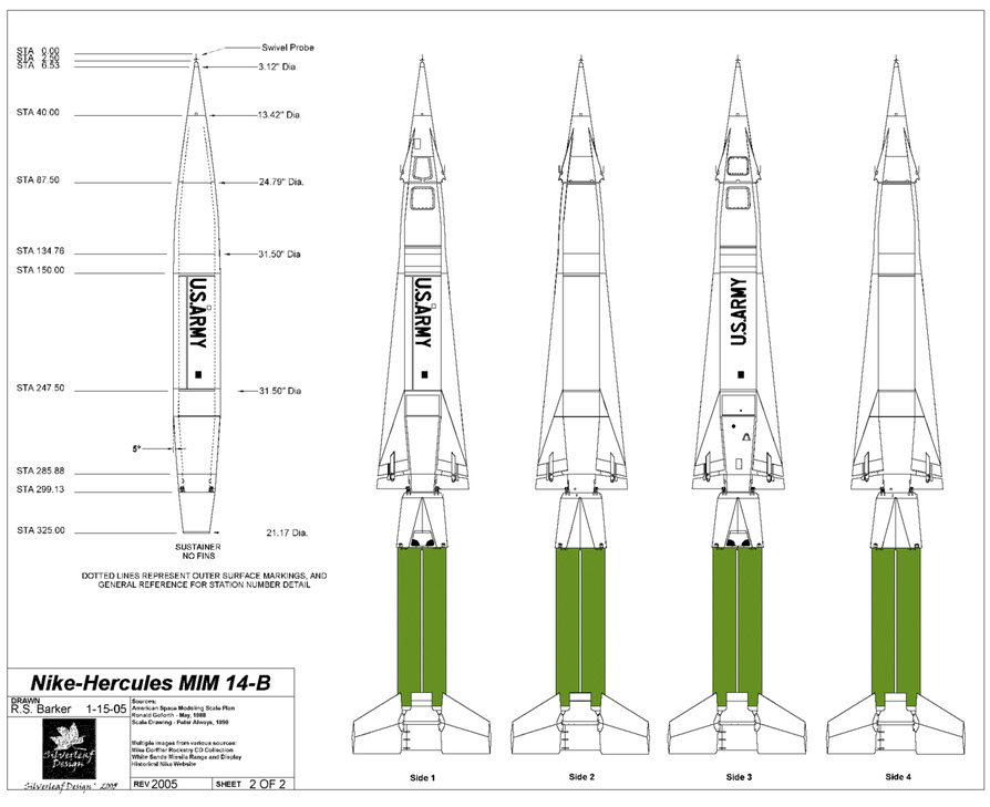Nike Hercules Missile by KN16 | Download free STL model | Printables.com