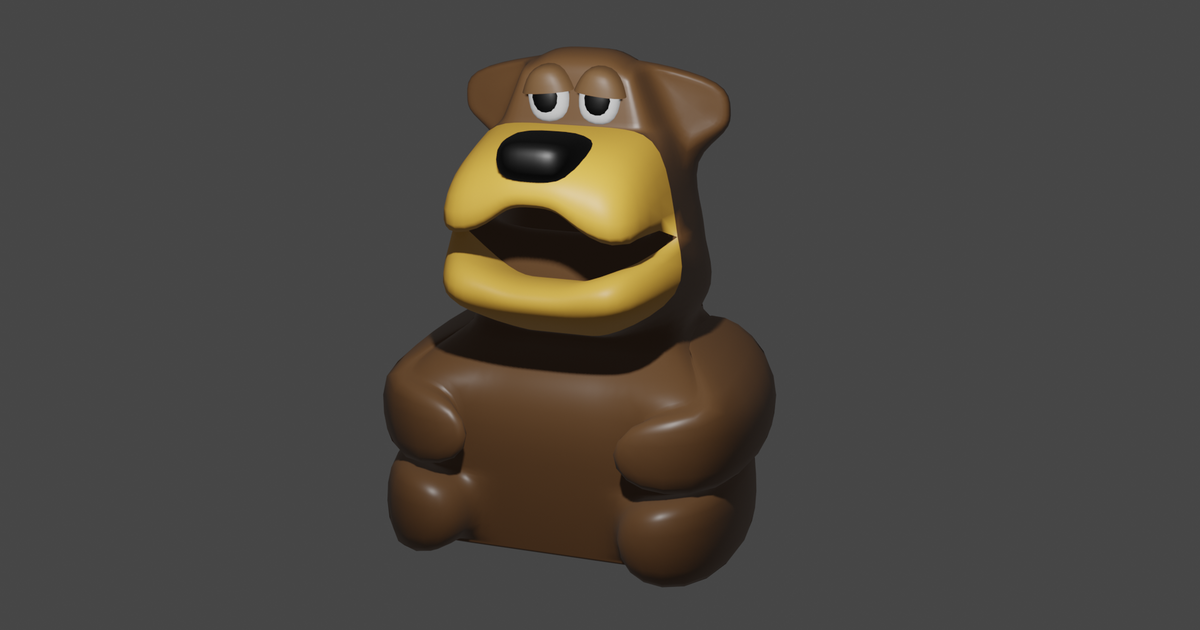 Freddy fazbear piggy bank by sipnavf08 | Download free STL model ... Freddy fazbear piggy bank by sipnavf08 | Download free STL model ...