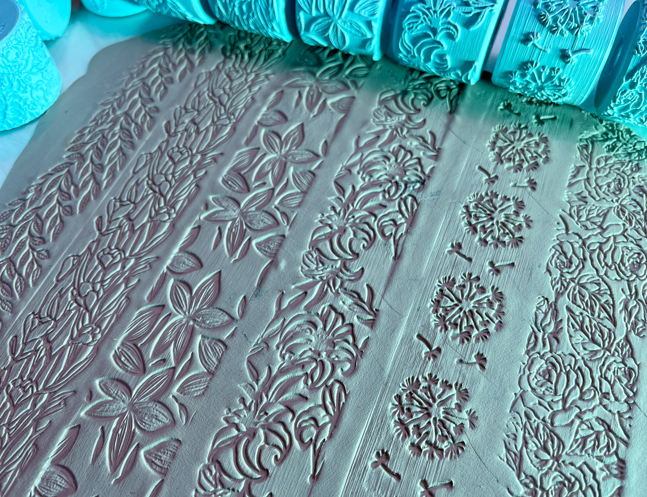 Texture Rollers — Floral Patterns by 3Demon's Texture Rollers ...