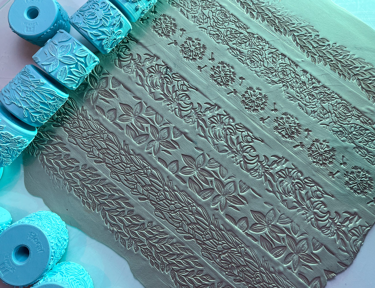 Texture Rollers — Floral Patterns by 3Demon's Texture Rollers ...