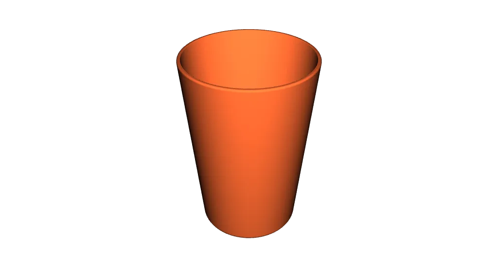 Basic Drinking Cup by Ray Fox | Download free STL model | Printables.com