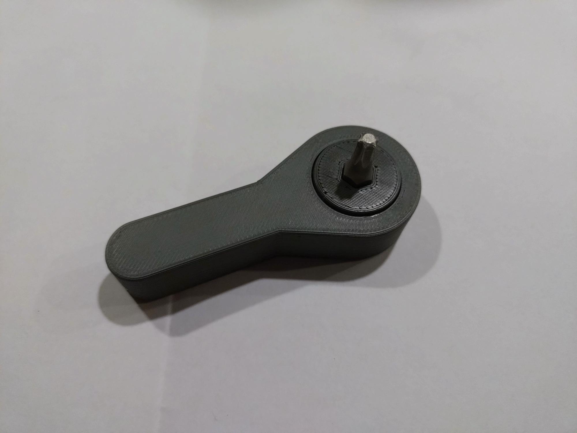 Simple Hex bit wrench one way direction by Mads T | Download free STL ...