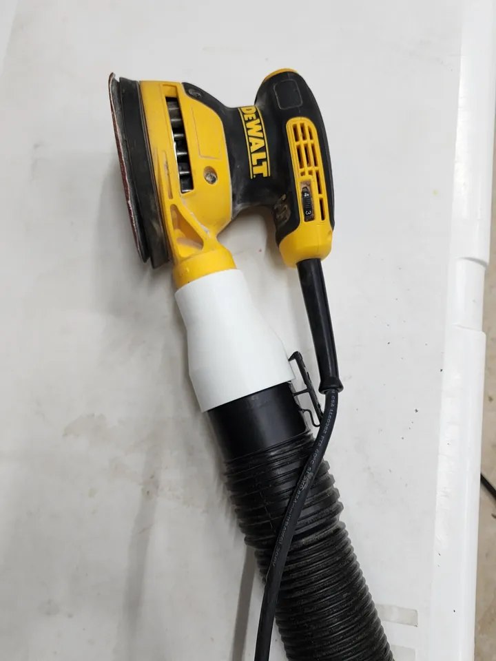 Dewalt Sander adapter to Rigid shopvac by WEnis | Download free STL ...