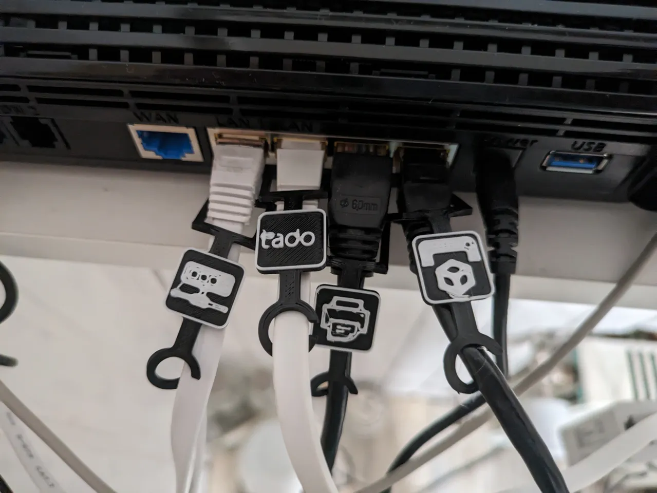 CAT - Cable Tag Set by Nicki | Download free STL model | Printables.com