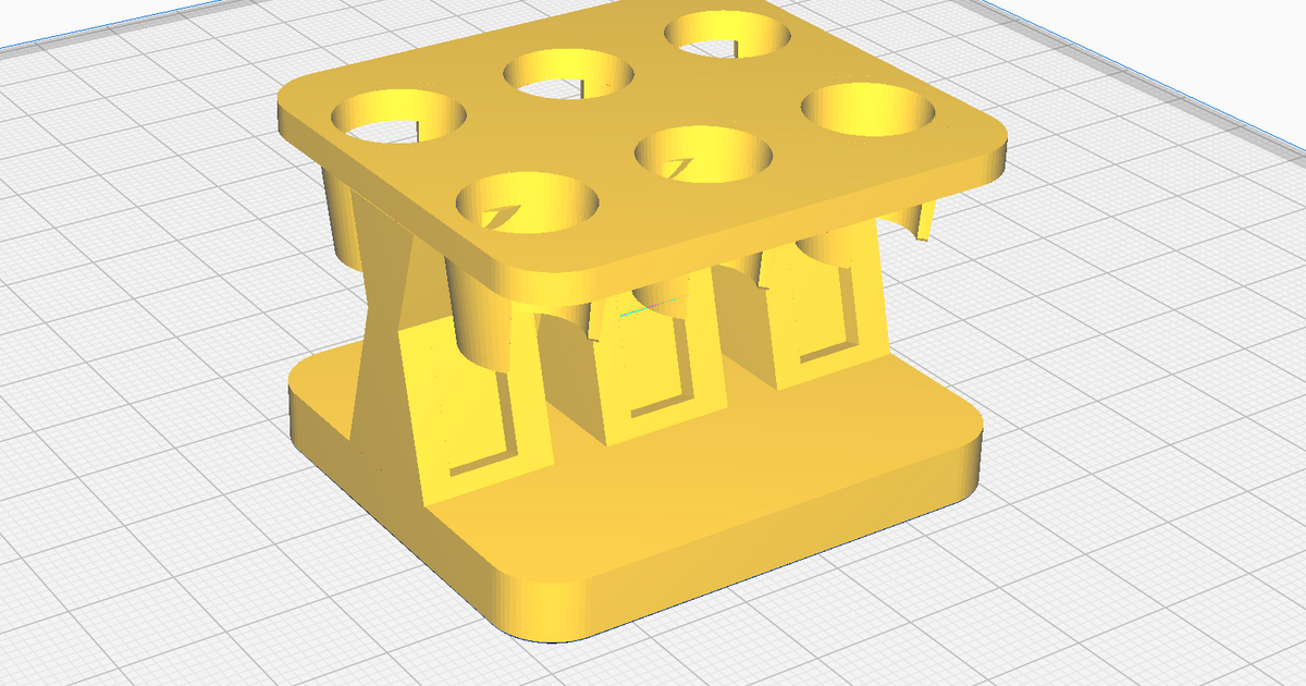 Eppi tube rack by Kev | Download free STL model | Printables.com