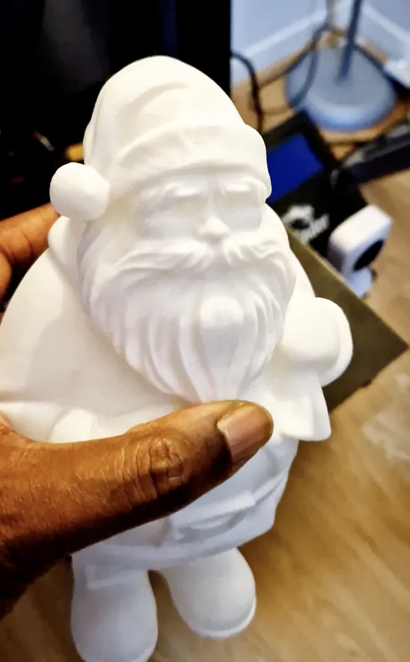 A 3D-printed Santa Claus by Vader | Download free STL model ...