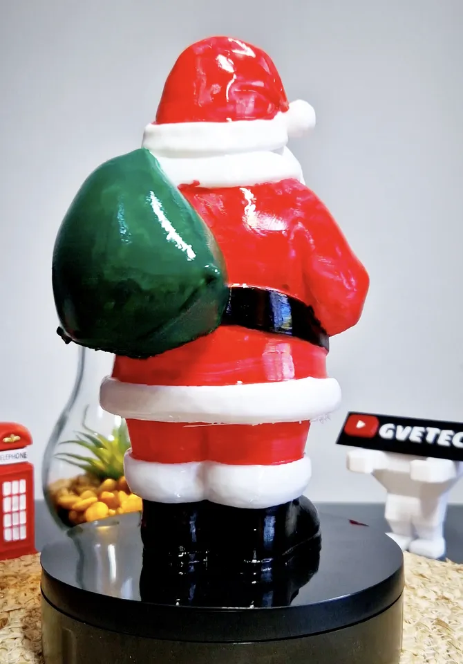 A 3D-printed Santa Claus by Vader | Download free STL model ...
