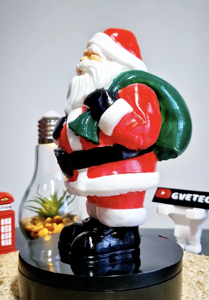 A 3D-printed Santa Claus by Vader | Download free STL model ...