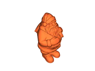 A 3D-printed Santa Claus by Vader | Download free STL model ...