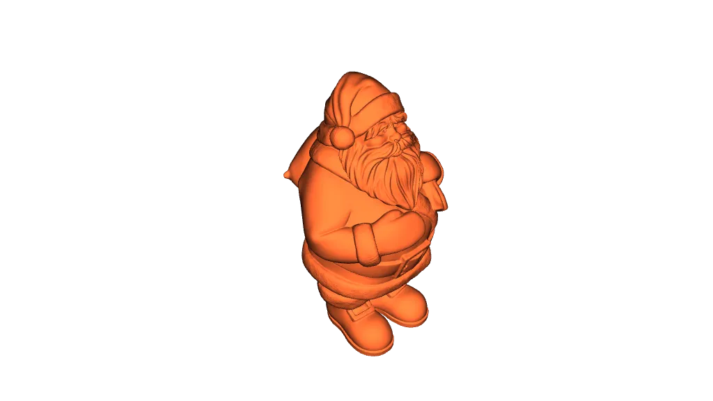 A 3D-printed Santa Claus by Vader | Download free STL model ...