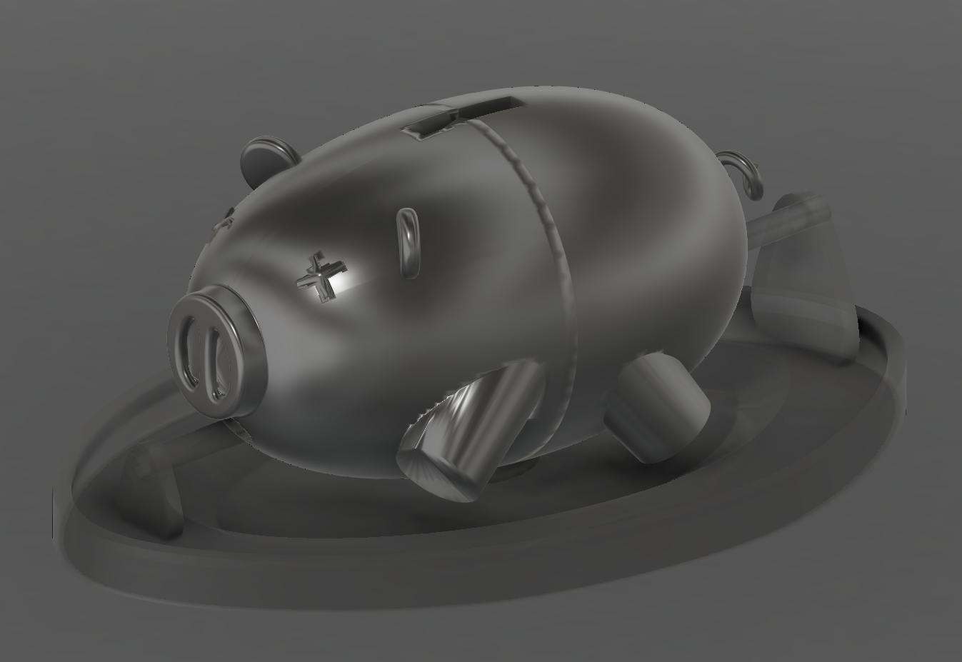 Lechon Baboy Piggy Bank by solaris2k | Download free STL model ...