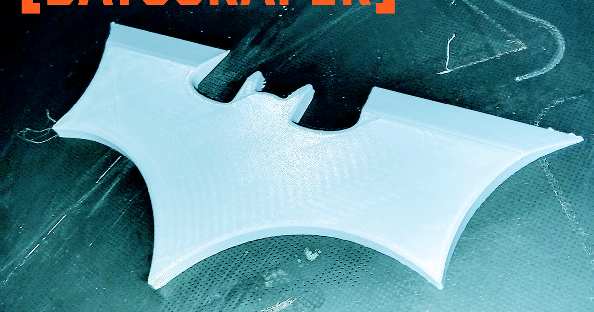 BatScraper by Linksu3D | Download free STL model | Printables.com