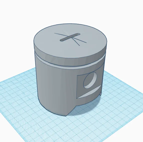 Piston Coin Bank by Fast3D | Download free STL model | Printables.com