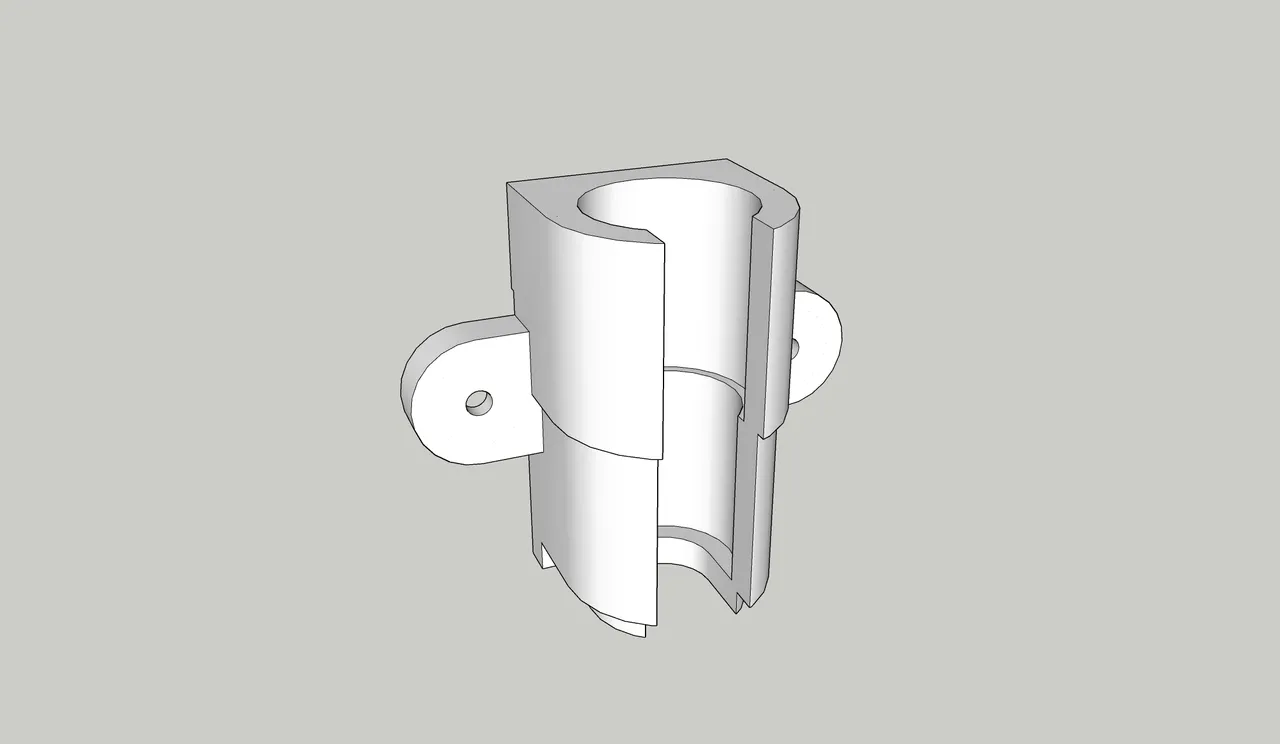 Shower head holder by Prismo | Download free STL model | Printables.com