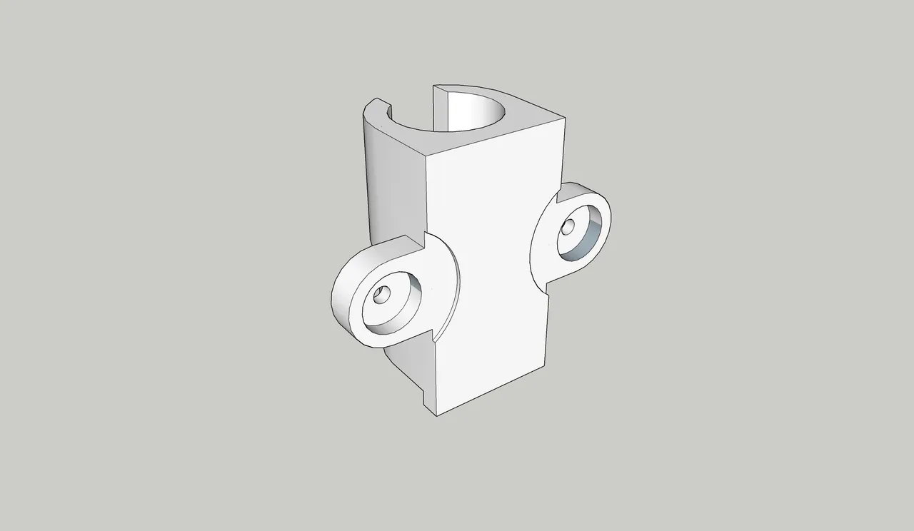 Shower head holder by Prismo | Download free STL model | Printables.com