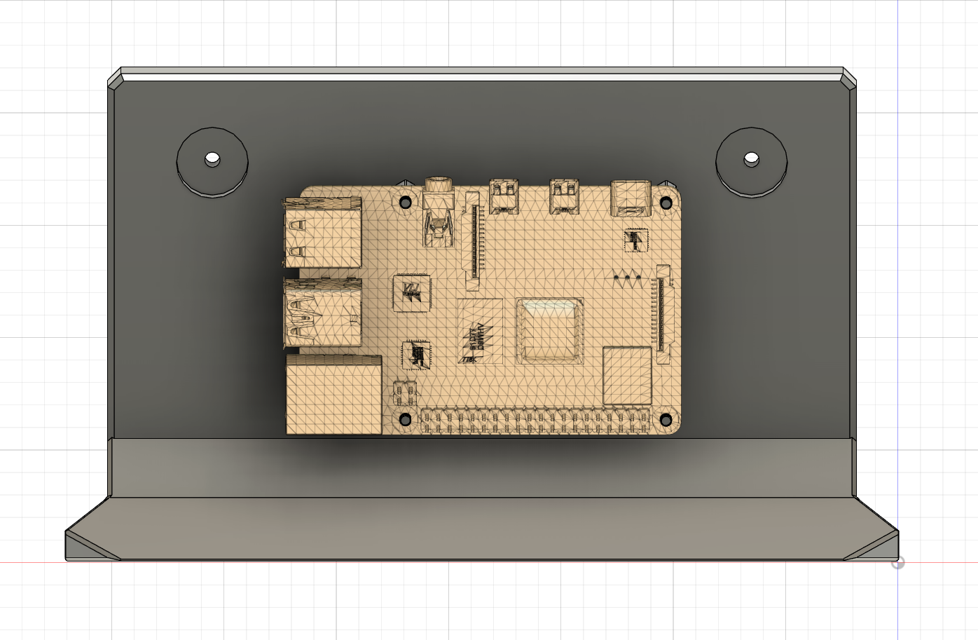 Jun-Electron 7inch Touch Display Stand by solaris2k | Download free STL model | Printables.com