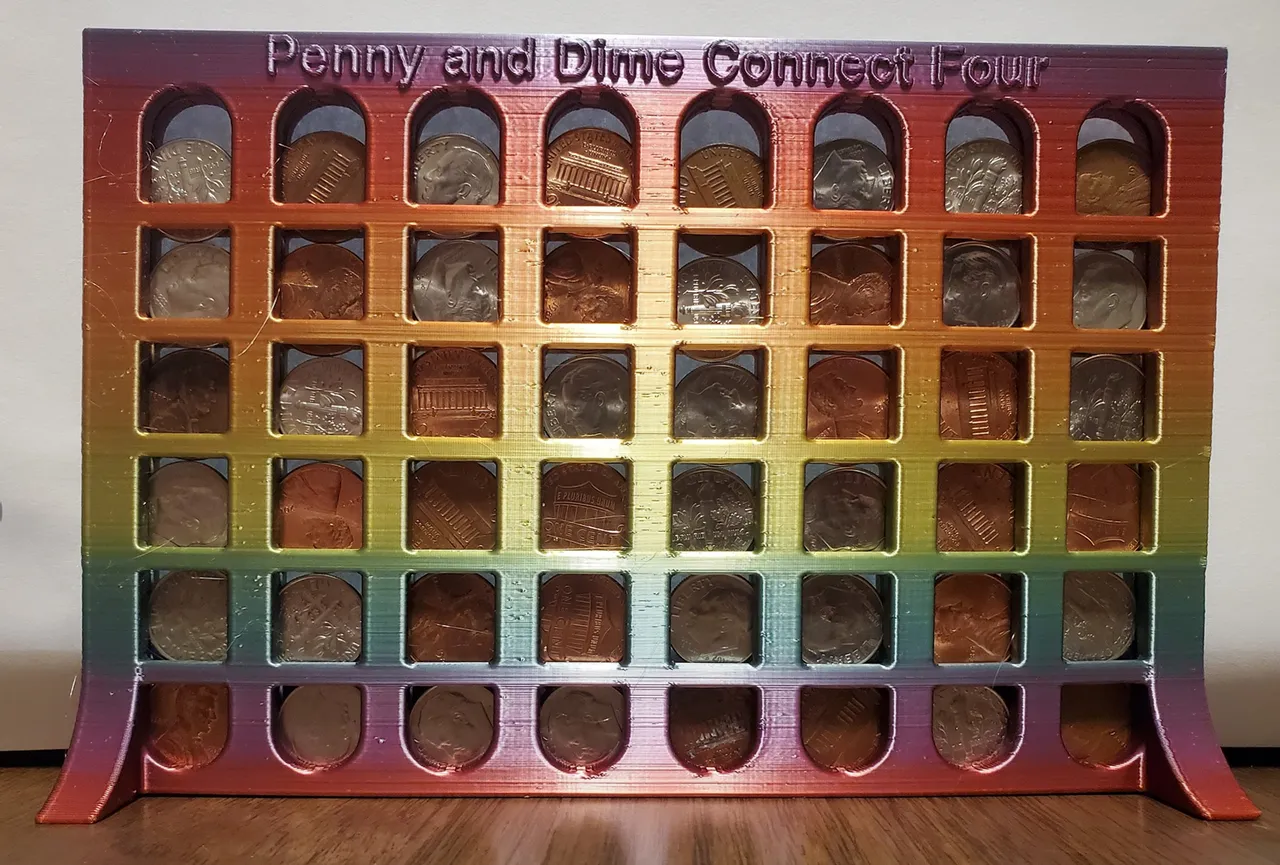 Penny and Dime Connect Four by DLeora | Download free STL model | Printables.com