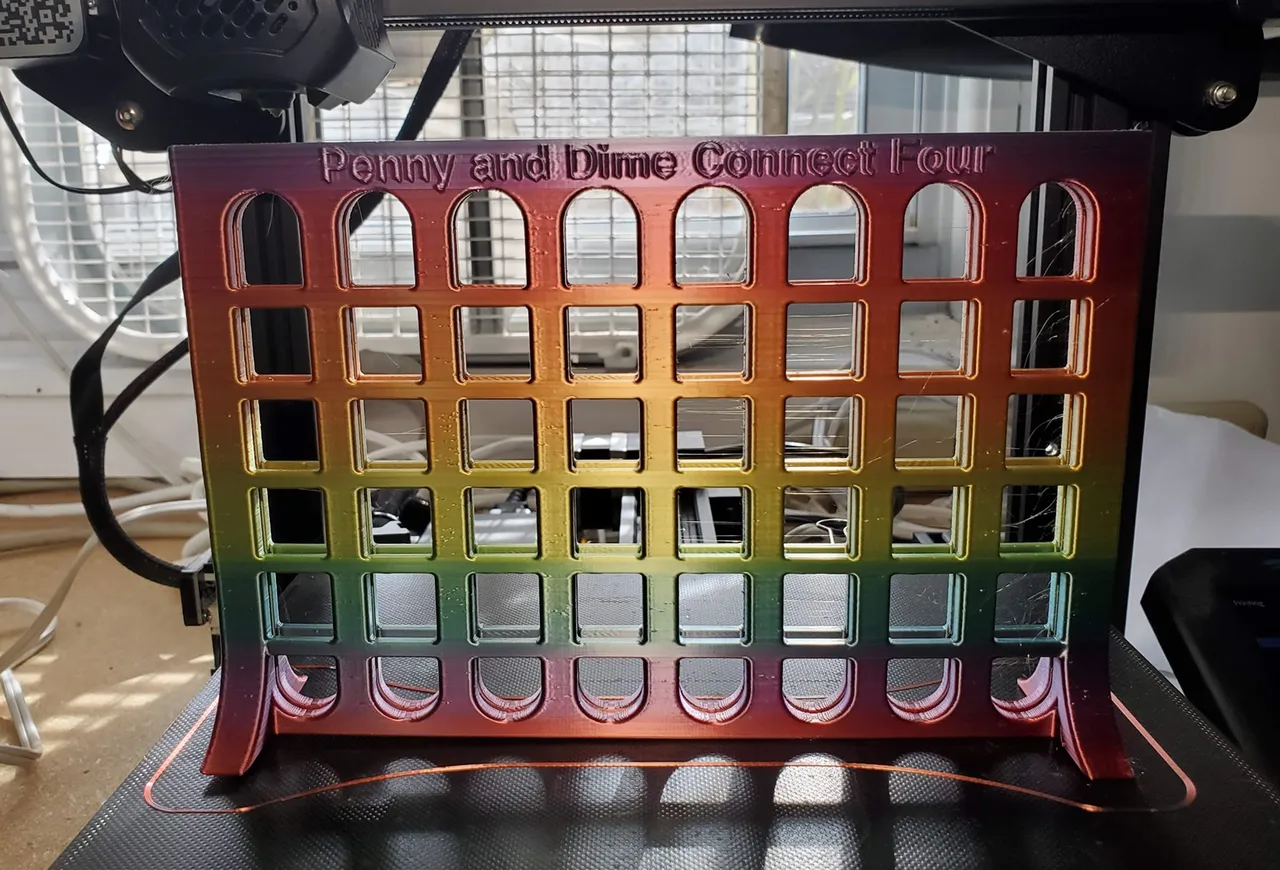 Penny and Dime Connect Four by DLeora | Download free STL model | Printables.com