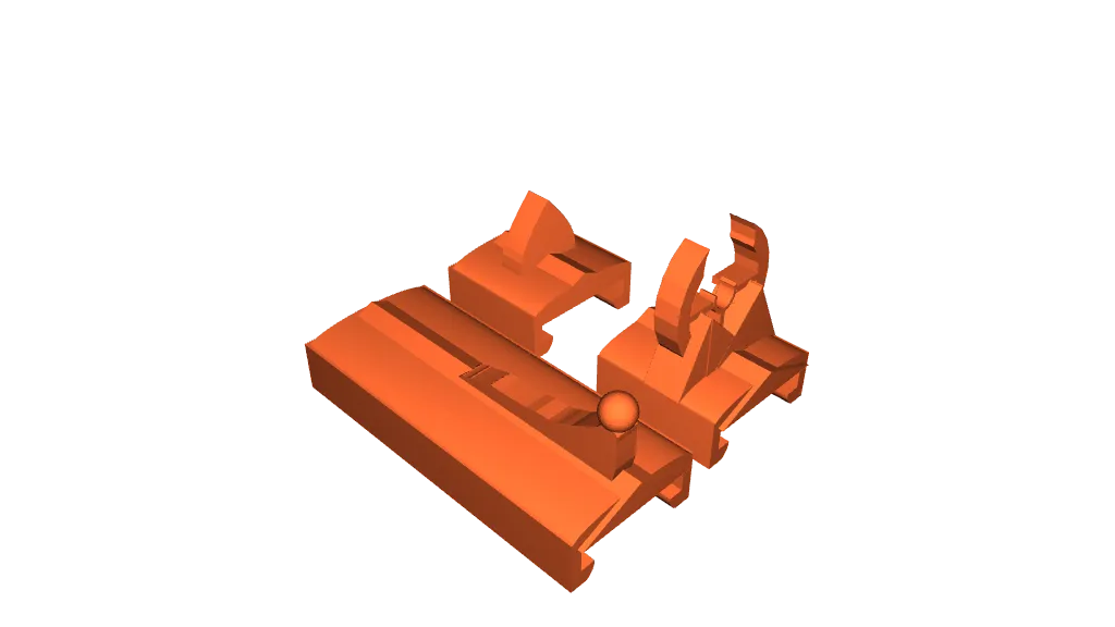 nerf iron and shotgun sight by cat lover | Download free STL model ...