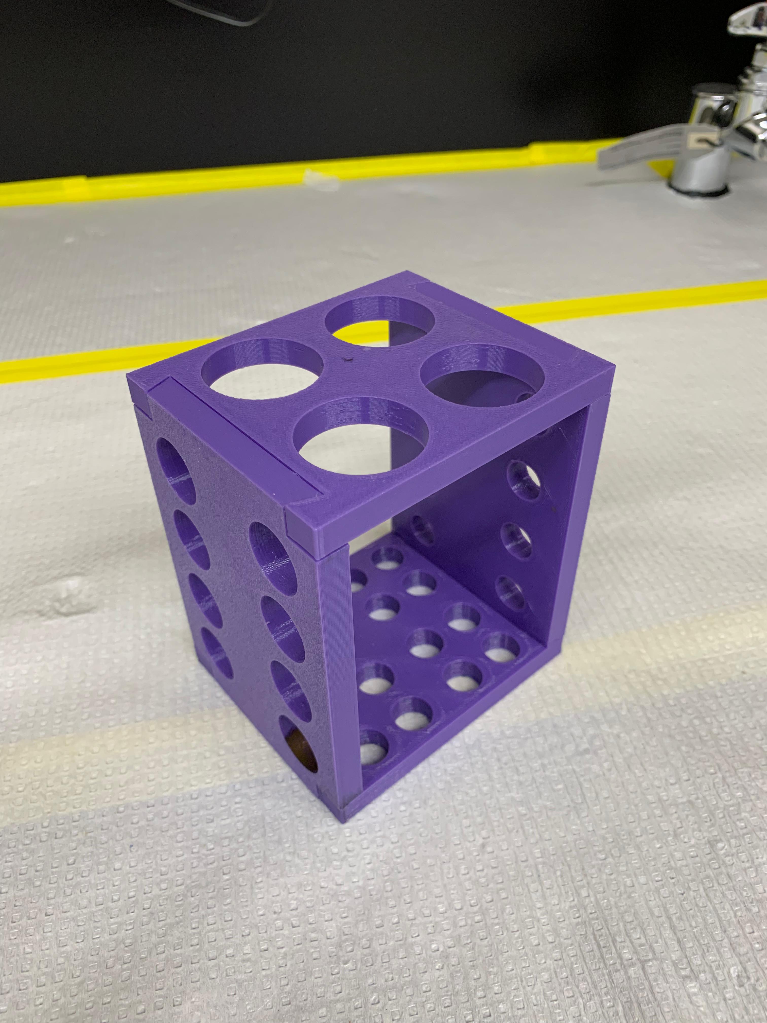 Multisize Rack for Eppies, 15 and 50 mL Tubes (Falcons) by Luis Carlos ...