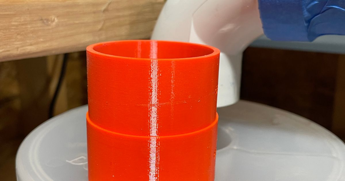 Ridgid Shop Vac Coupler to PVC 2 inch, also fits oneida cyclone by ...