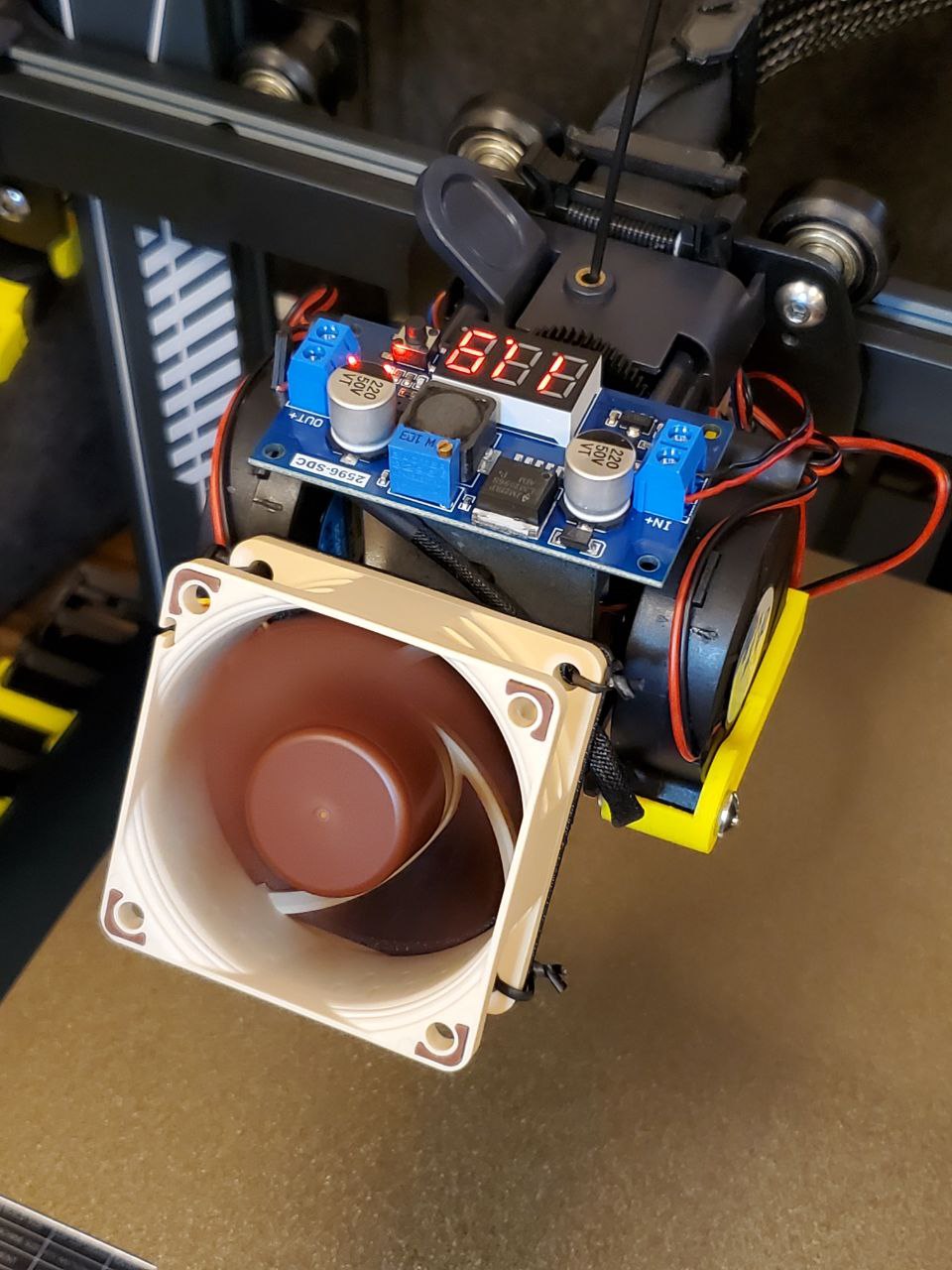 60mm fan duct for Elegoo Neptune Pro 3 hotend silent mod by yukosteel ...
