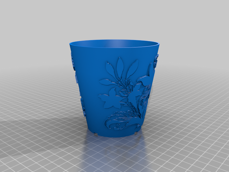 bunch of FlowersPot by Sleepyhead | Download free STL model ...