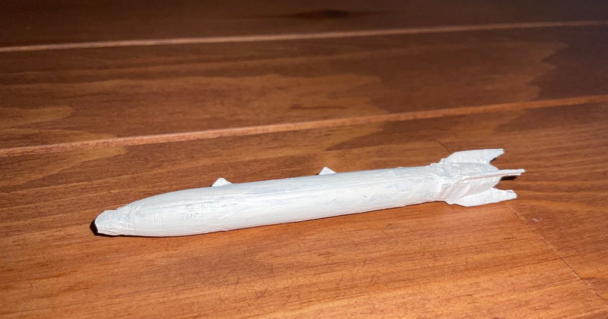 B-61 nuclear bomb by Mike * | Download free STL model | Printables.com