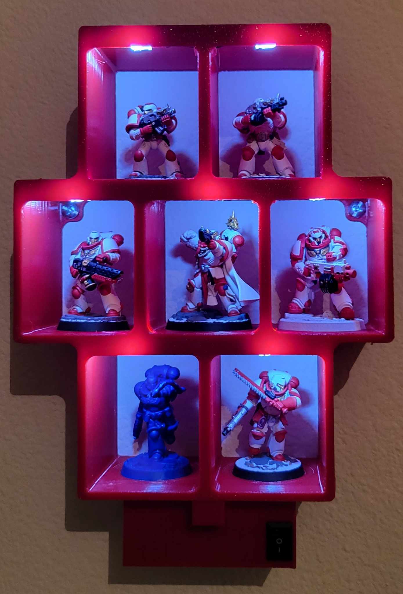 40k Led Display Shelf by Kraloulk | Download free STL model ...