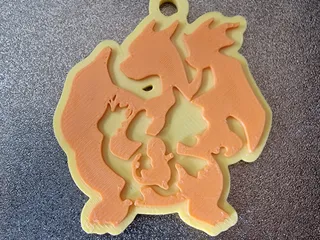 Pokemon Keychain by Mario37 | Download free STL model | Printables.com