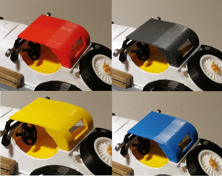 Mercedes SSK year 1929 scale 1:24 Designer Ed van der Heijden by Ed van ...