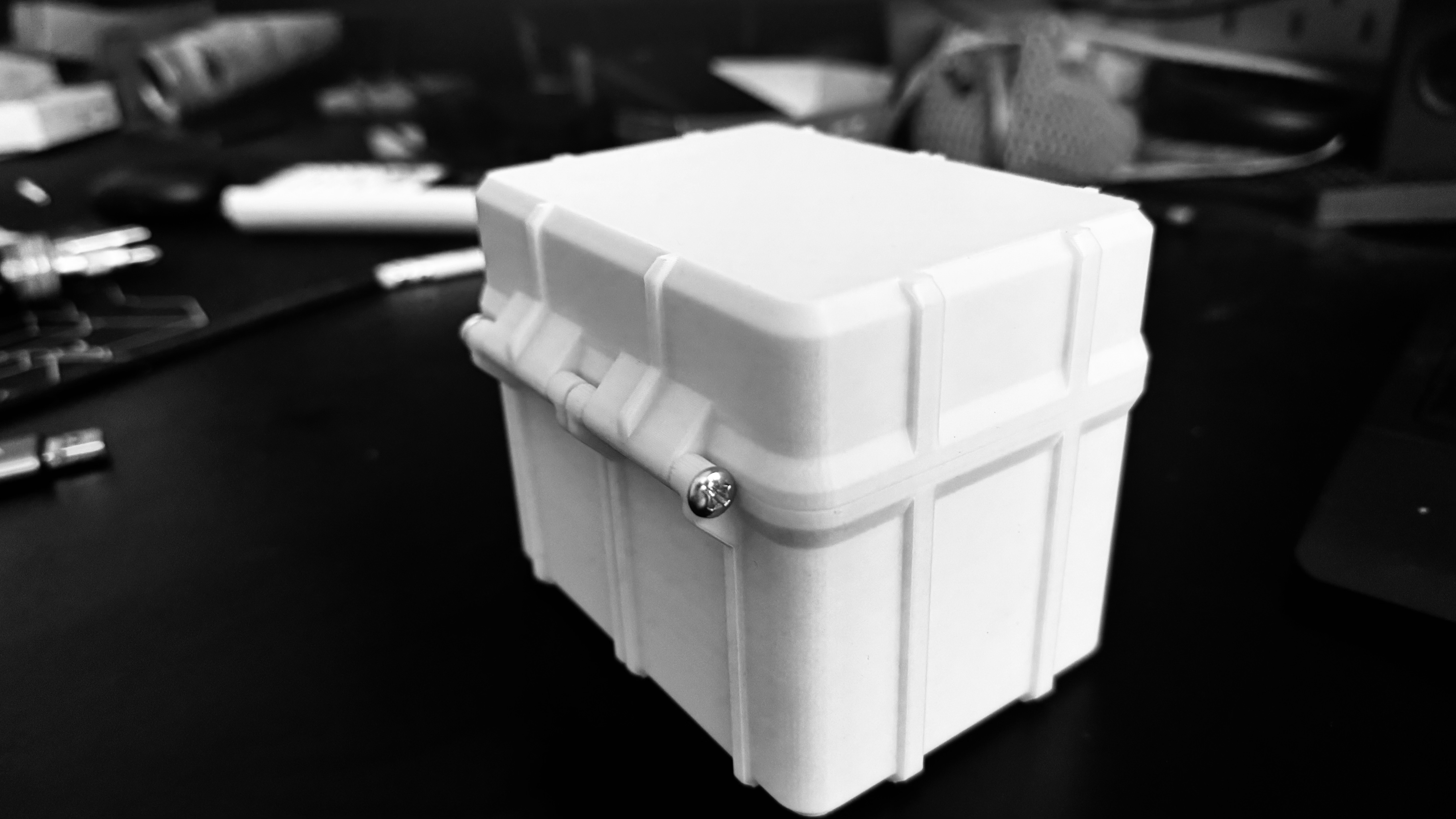 Wireless Microfone storage box by Dankus | Download free STL model ...