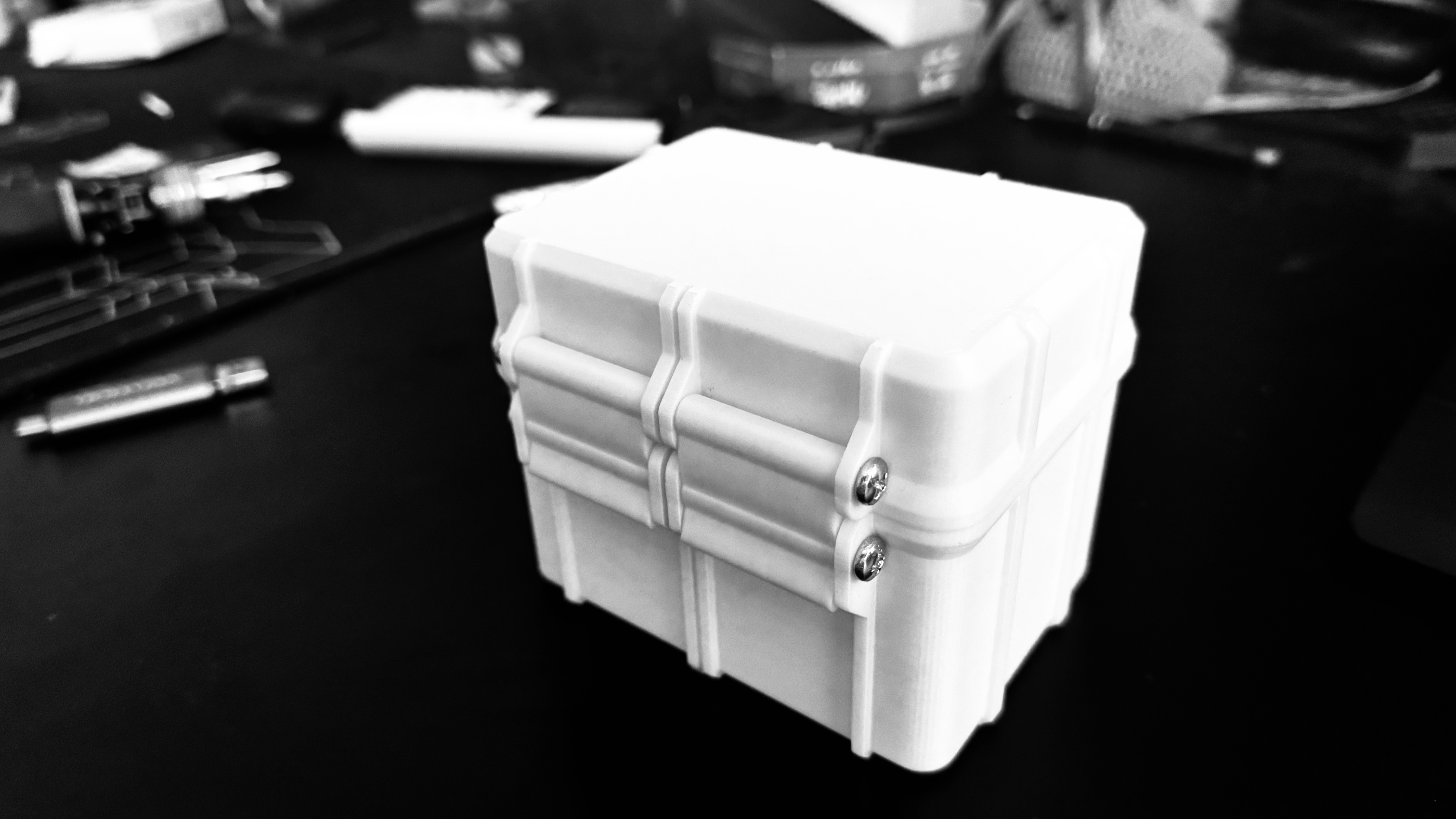 Wireless Microfone storage box by Dankus | Download free STL model ...